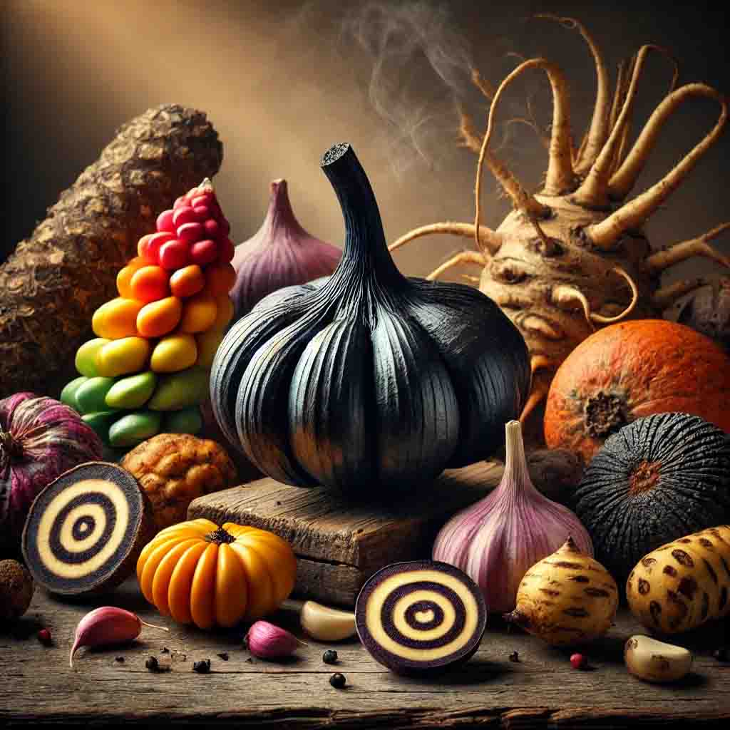 Discover Black Garlic Benefits and 5 Exotic Root Vegetables